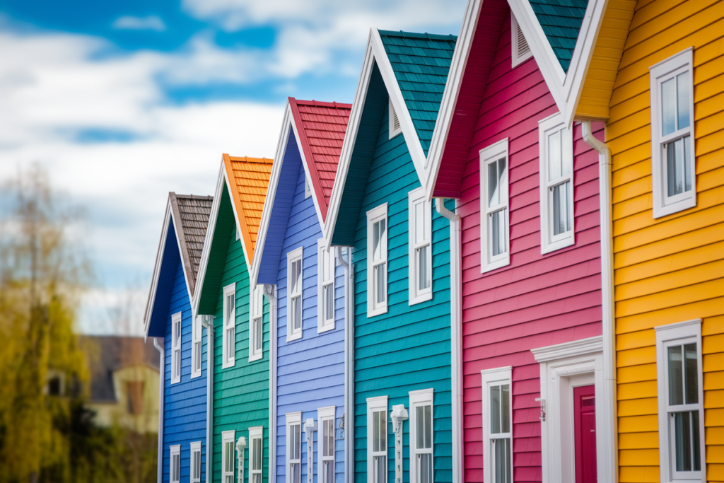 Couleur façade maison : 80 Meilleures Idées de Façades en Couleurs ...